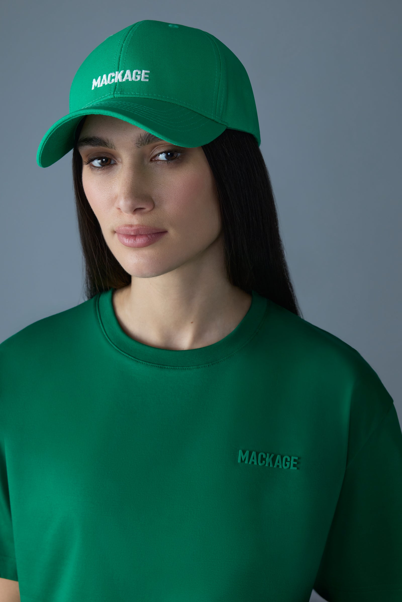Tee-W, T-Shirt With Mackage Silicone Logo | Mackage® UK